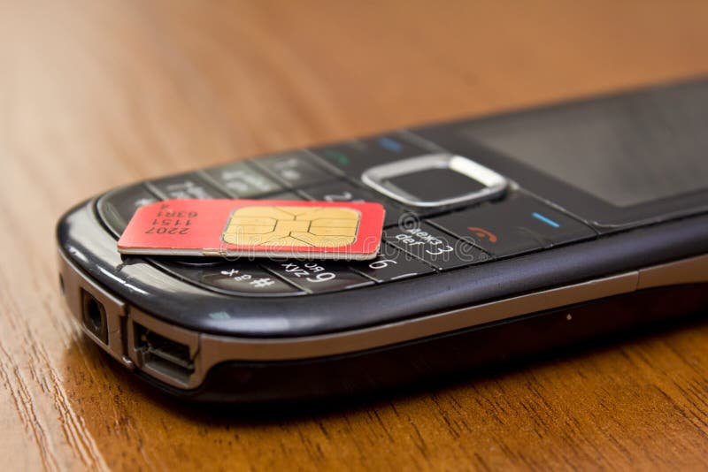 Sim Card stock photo. Image of information, cell, identification - 30484900