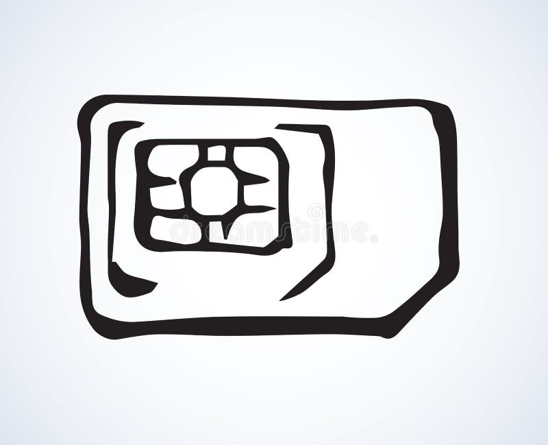 Doodle Simcard Stock Illustrations – 15 Doodle Simcard Stock ...