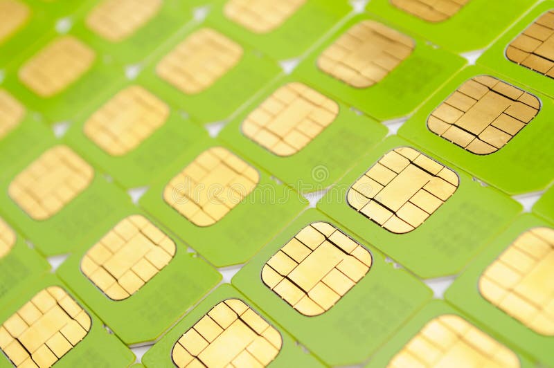 SIM card phone stock photo. Image of communicate, identification - 14803994