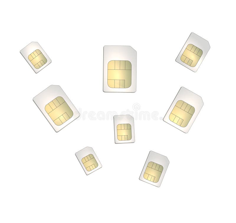 Blank Simcard Template Stock Illustrations – 358 Blank Simcard Template ...