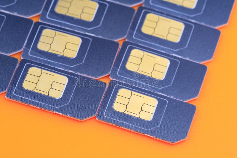 Orange Background, on Which are Decorations in the Shape of a Heart and ...