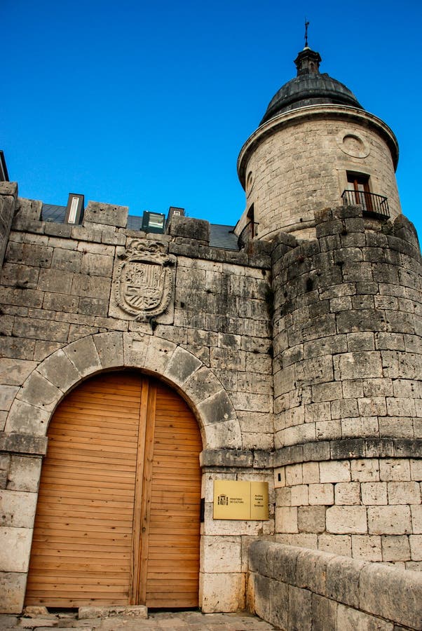 Simancas, Spain. 04/12/2008.Simancas Castle Editorial Photo - Image of ...
