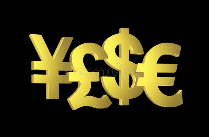 Simboli dei soldi illustrazione di stock. Illustrazione di simbolo ...