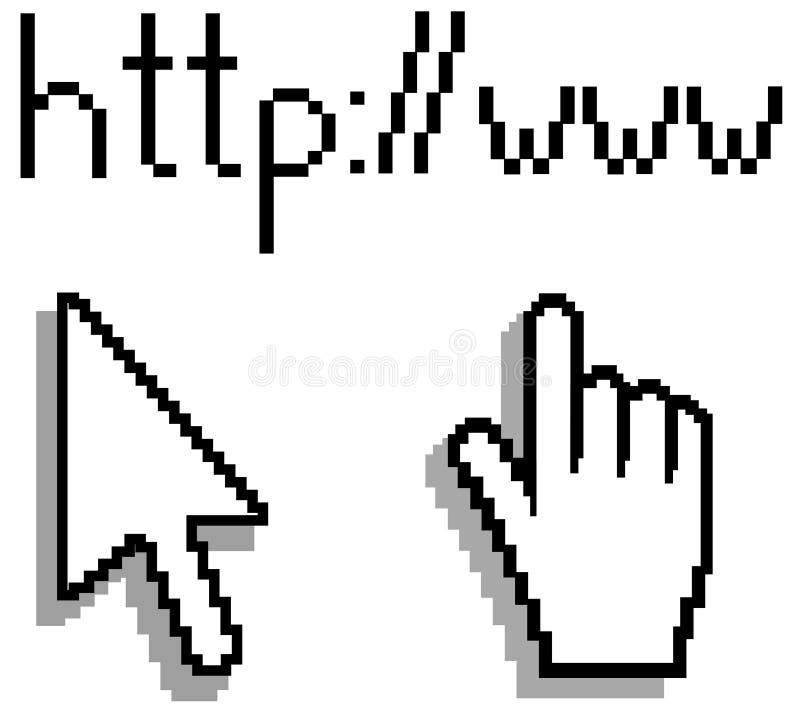 Simboli Del Internet Illustrazioni, Vettoriali E Clipart Stock ...