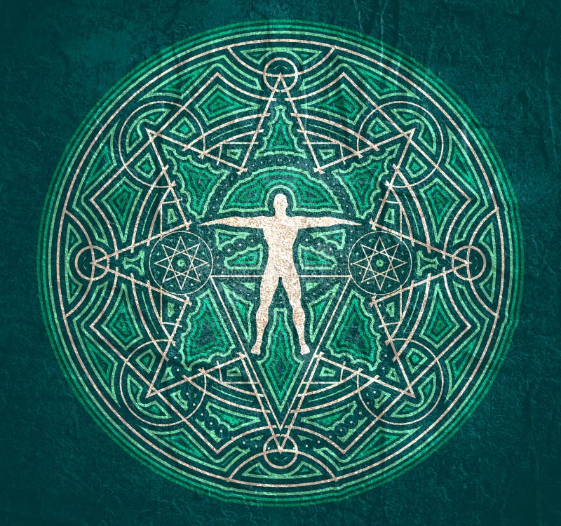 Simboli mistici esoterici immagine stock. Immagine di geometrico ...