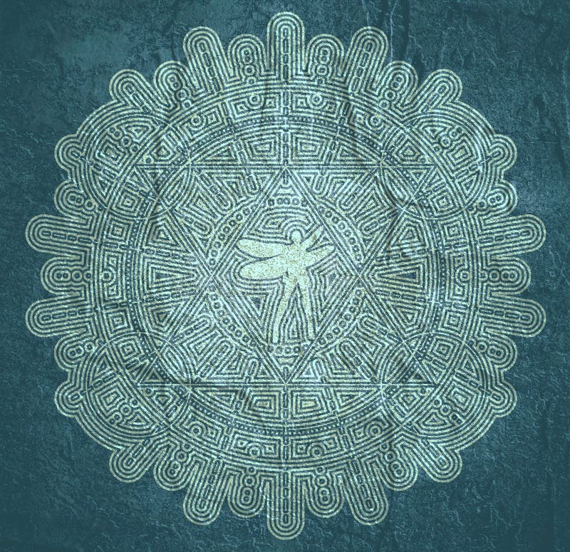 Simboli mistici esoterici immagine stock. Immagine di geometrico ...