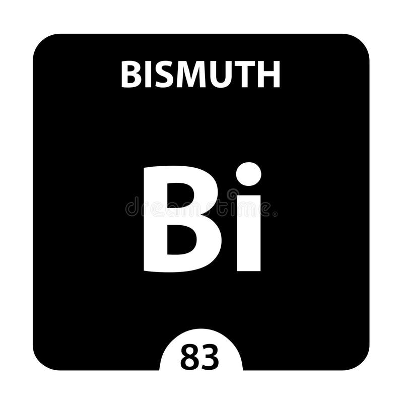 Simbolo Bismuto Segno Bismuto Con Numero Atomico E Peso Atomico Bi ... Simbolo Bismuto Segno Bismuto Con Numero Atomico E Peso Atomico Bi ...