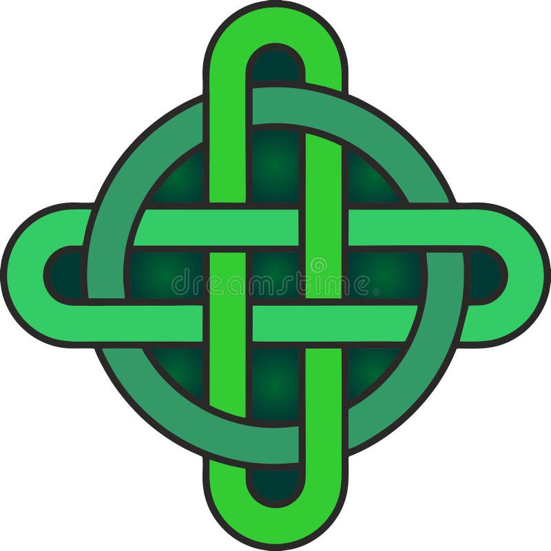 Simbolo celtico del nodo illustrazione di stock. Illustrazione di ...