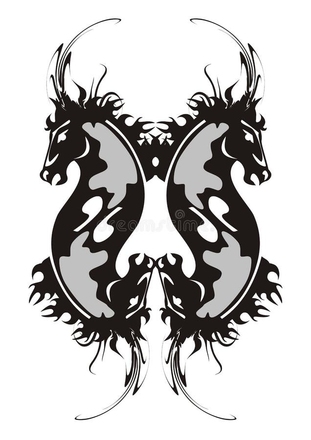 Simbolo del cavallo illustrazione di stock. Illustrazione di marchio ...