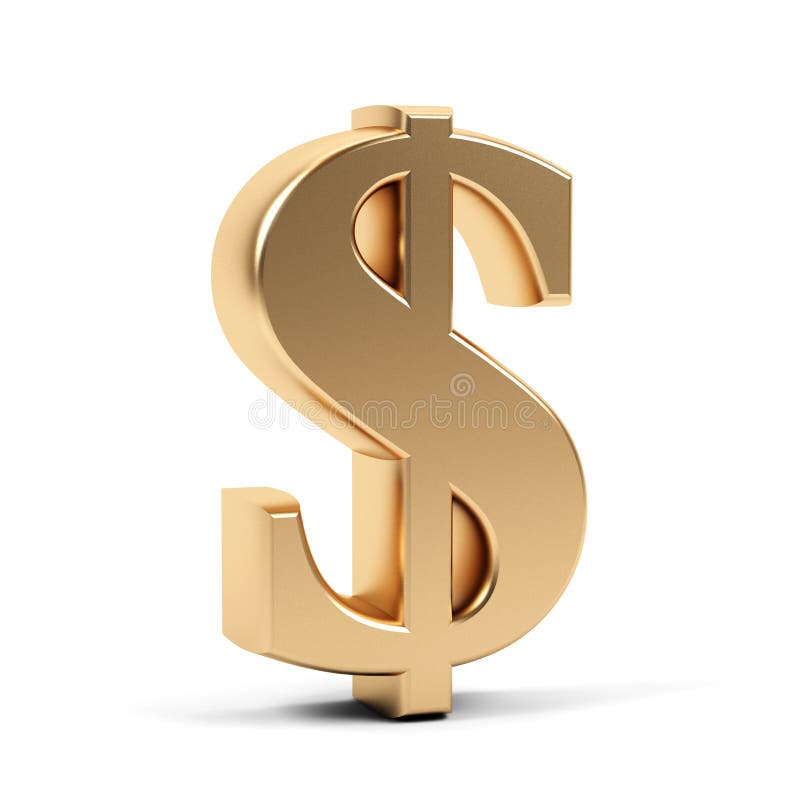 Simbolo del dollaro. illustrazione di stock. Illustrazione di banca ...
