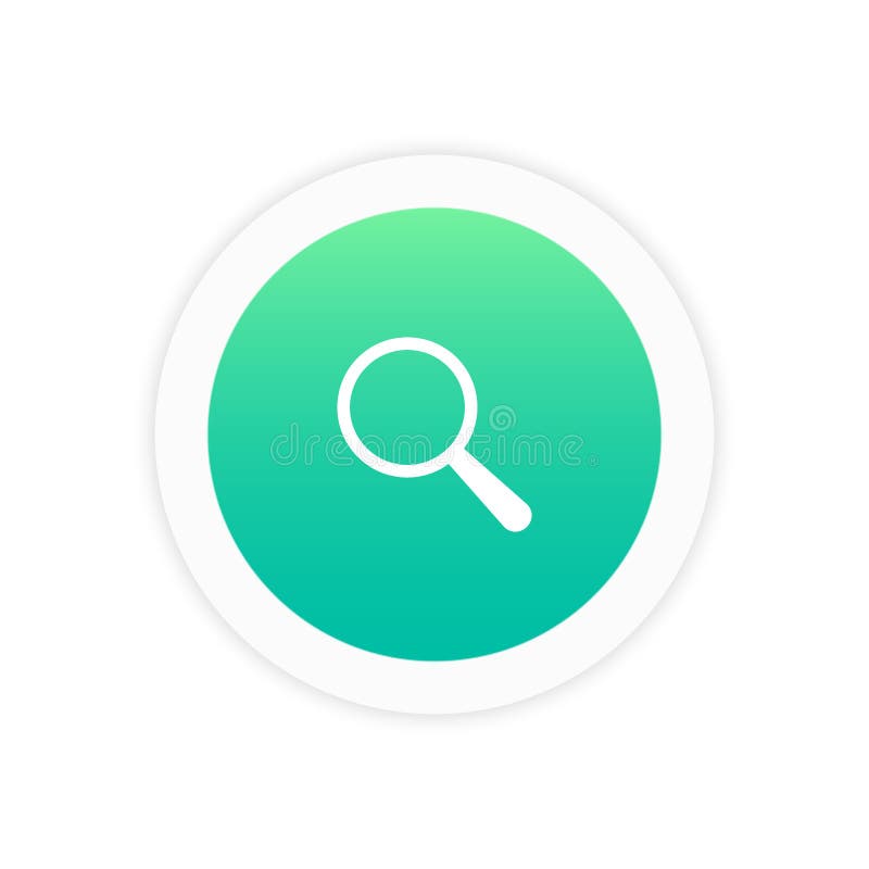 Simbolo Dell'icona Della Lente Illustrazione Vettoriale - Illustrazione ...