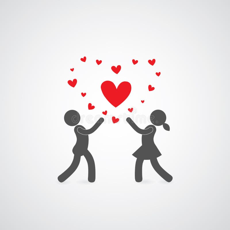 Simbolo dell'innamorato illustrazione di stock. Illustrazione di giorno ...