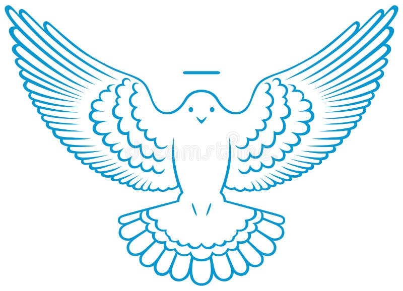 Colomba Simbolo Di Pace E Di Purezza. Il Simbolo Biblico Dello Spirito ...