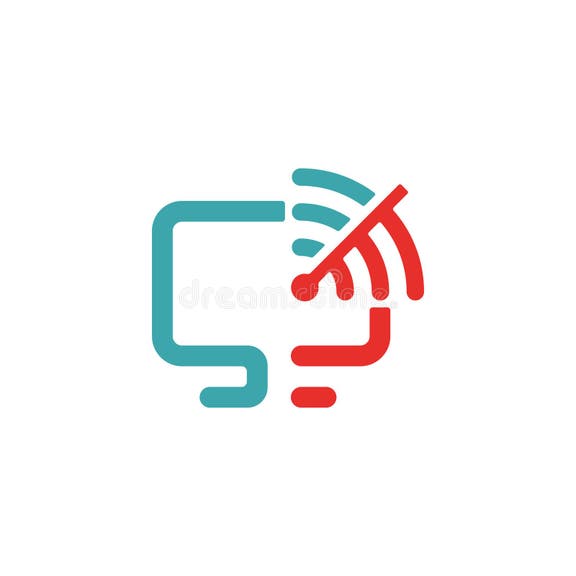 Simbolo Della Rete Wireless Illustrazione Vettoriale - Illustrazione di ...