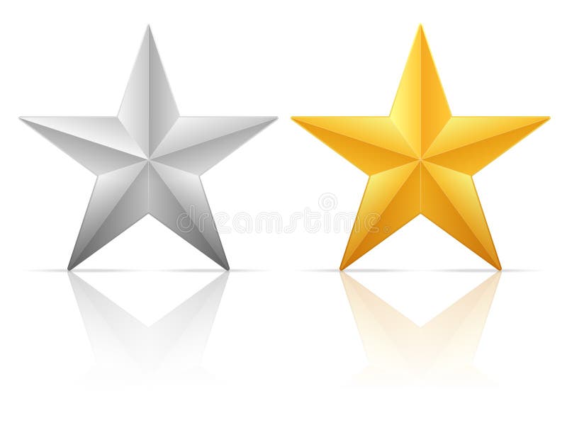 Simbolo della stella illustrazione vettoriale. Illustrazione di icona ...