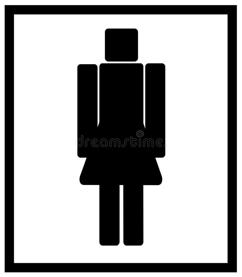 Simbolo Delle Donne, Simbolo Della Donna Illustrazione di Stock ...