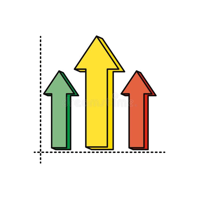 Simbolo Delle Frecce Di Infographic Illustrazione Vettoriale ...