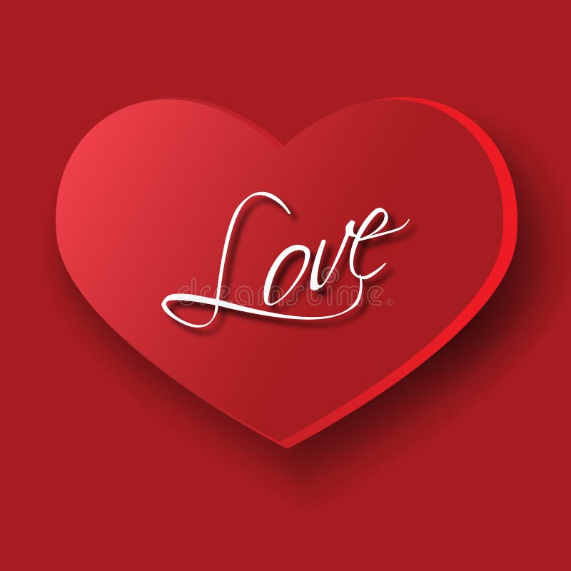 Simbolo di amore illustrazione vettoriale. Illustrazione di amore ...