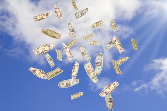 Simbolo Di Ricchezza E Di Successo. Immagine Stock - Immagine di cielo ...