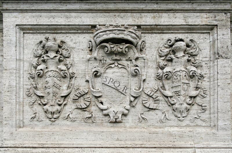 Simbolo di Roma immagine stock. Immagine di araldica, nobiltà - 1288559