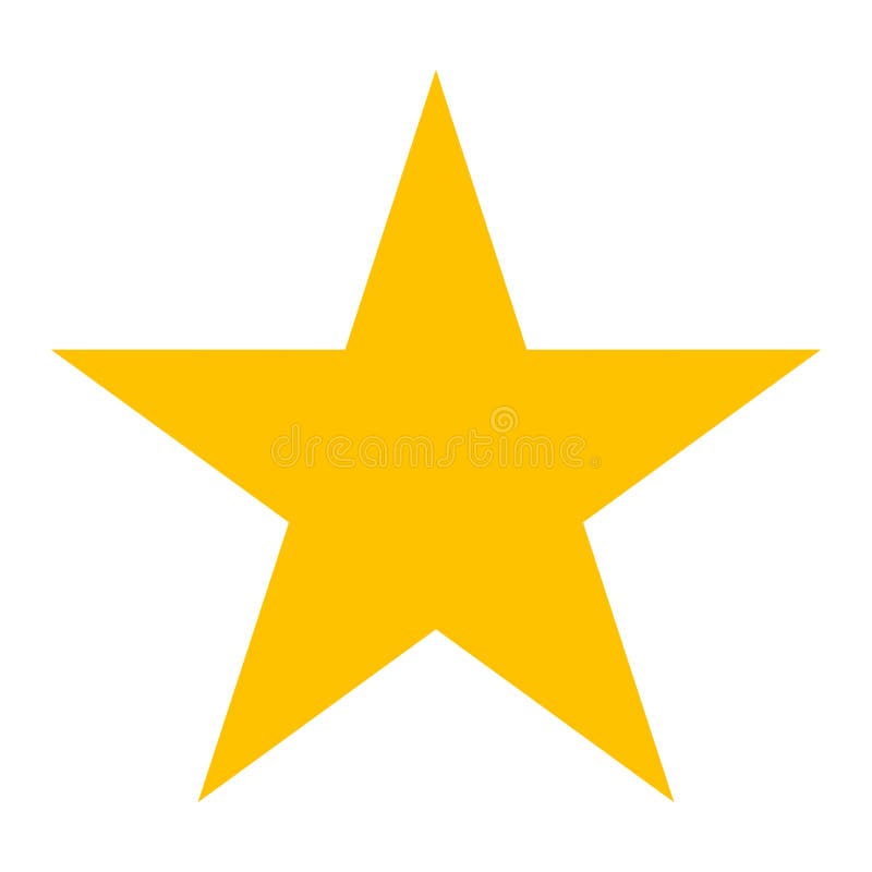 Simbolo Di Vettore - Icona Della Stella Illustrazione di Stock ...