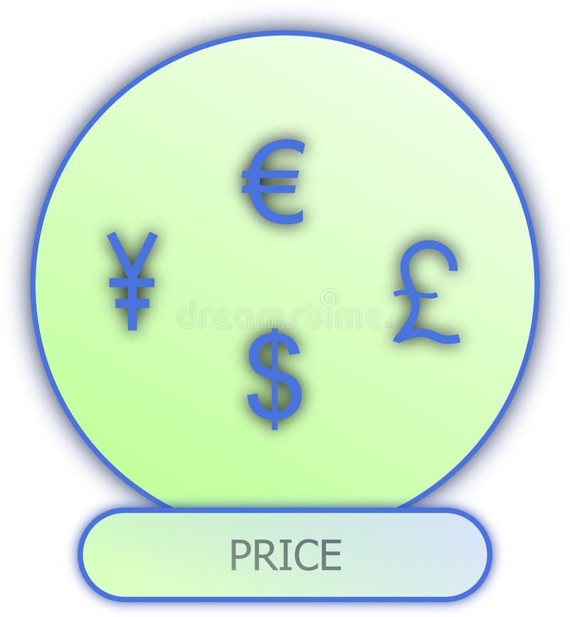 Simbolo ed icona di prezzi illustrazione di stock. Illustrazione di ...