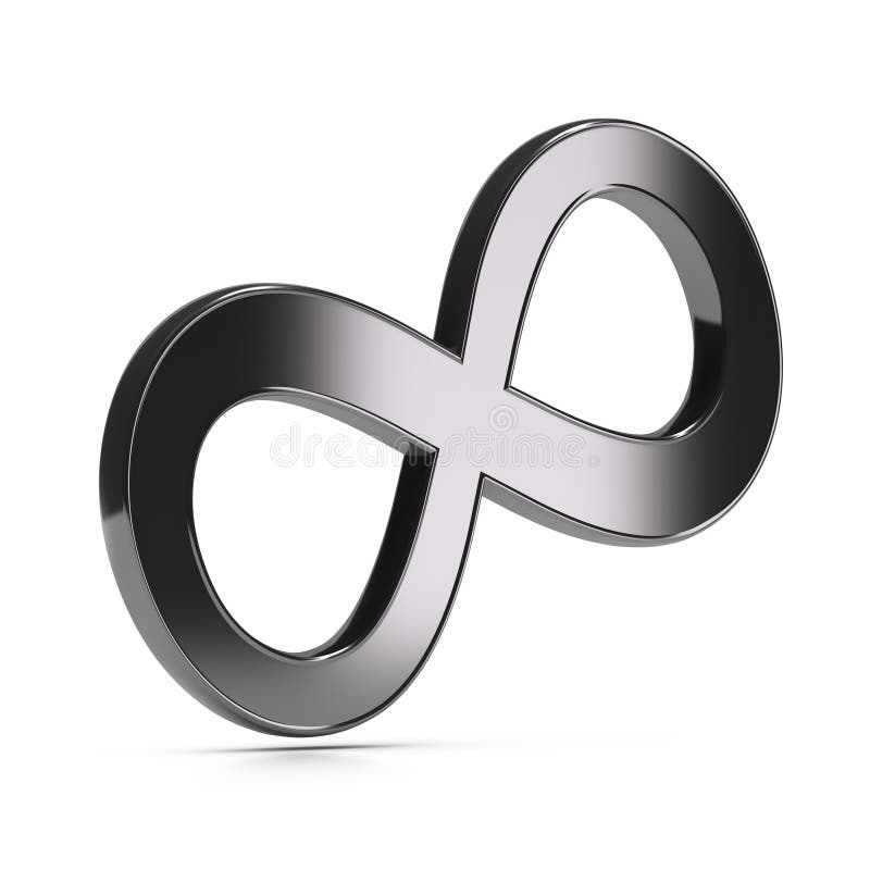 Simbolo infinito, infinito illustrazione di stock. Illustrazione di ...