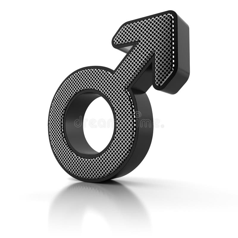 Simbolo maschio illustrazione di stock. Illustrazione di elemento ...