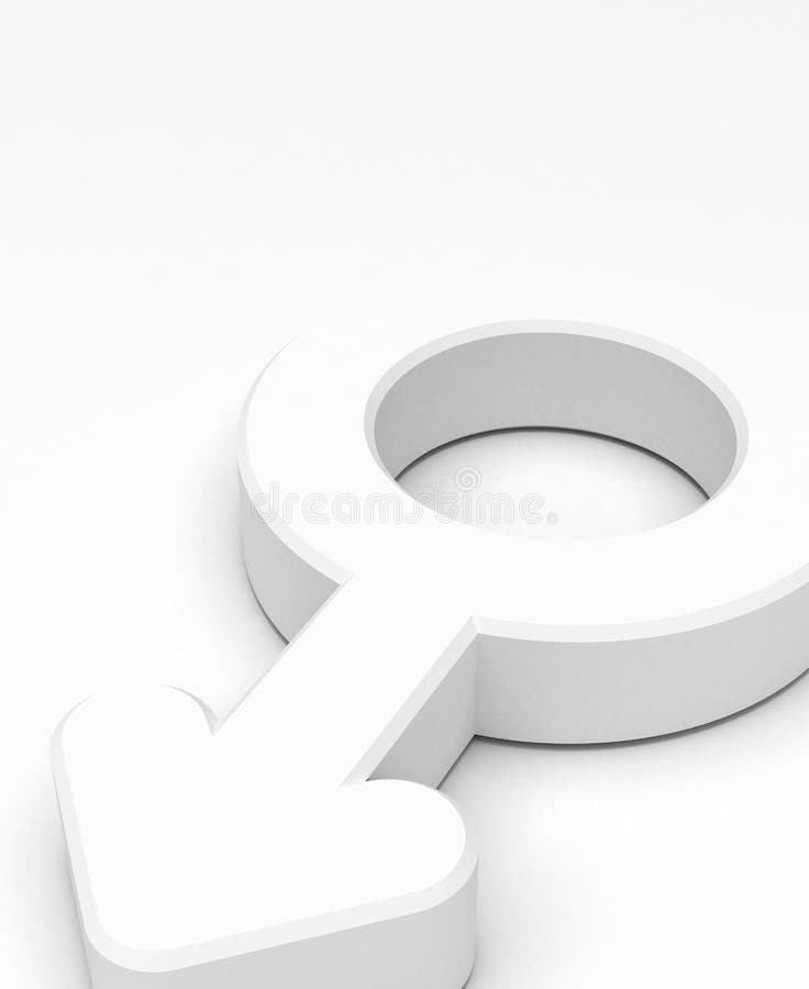 Simbolo maschio illustrazione di stock. Illustrazione di genere - 40942656