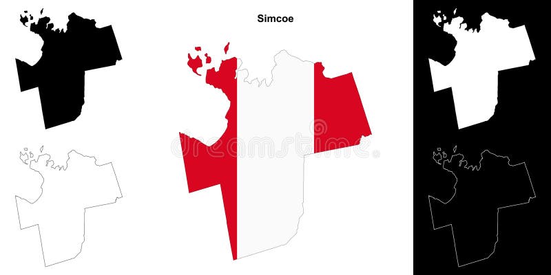 Simcoe Outline Stock Illustrations – 9 Simcoe Outline Stock ...