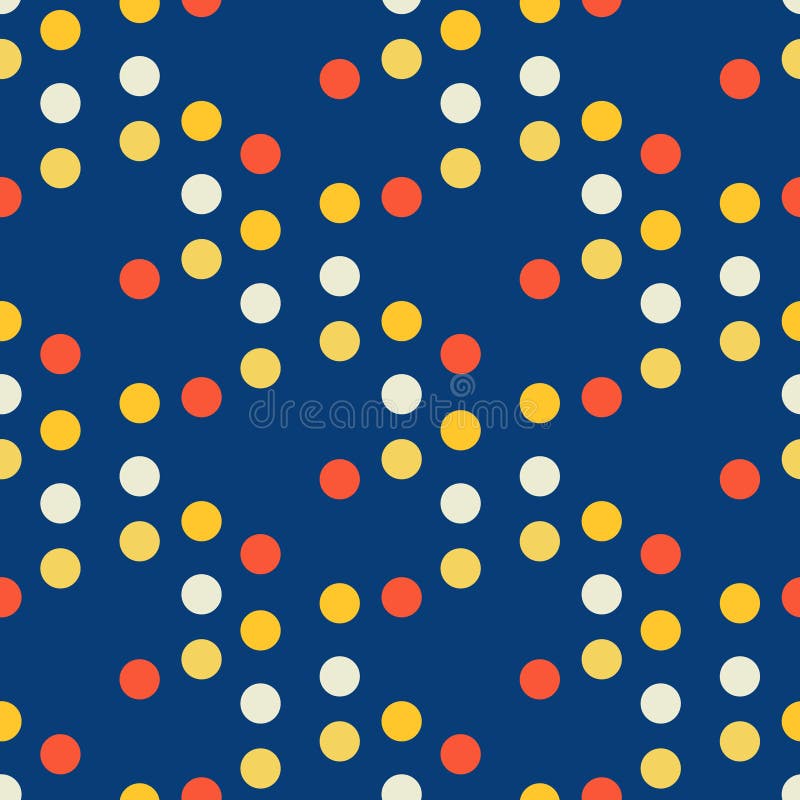 A Simetria Circular Colore O Teste Padrão Sem Emenda Ilustração do ...