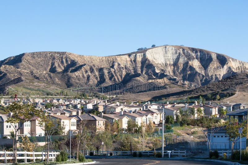 Simi Valley California - Night Stock Photo - Image of glow, ventura ...