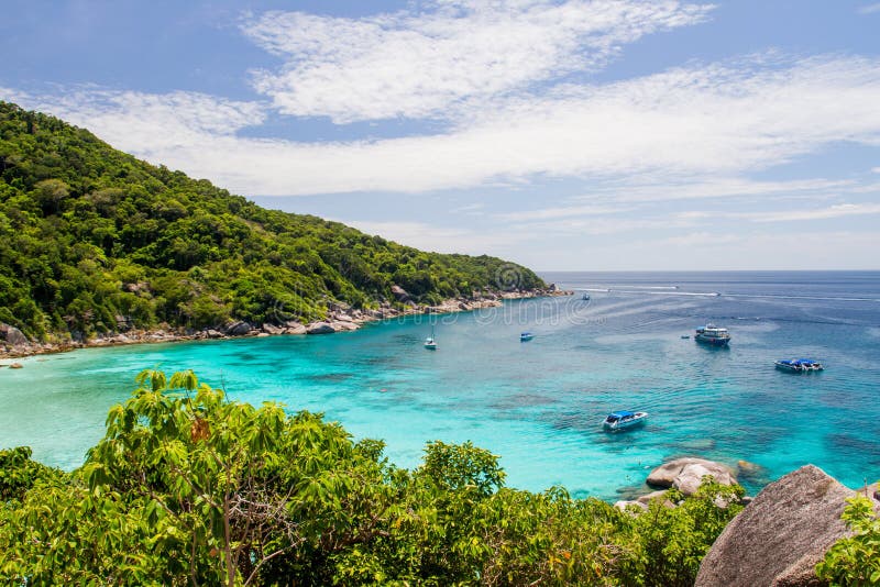 Similan island stock image. Image of andaman, sand, ocean - 43211285