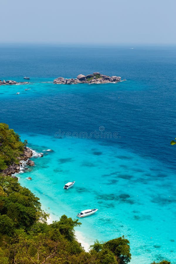 Similan islands beach sea stock photo. Image of blue - 48931728