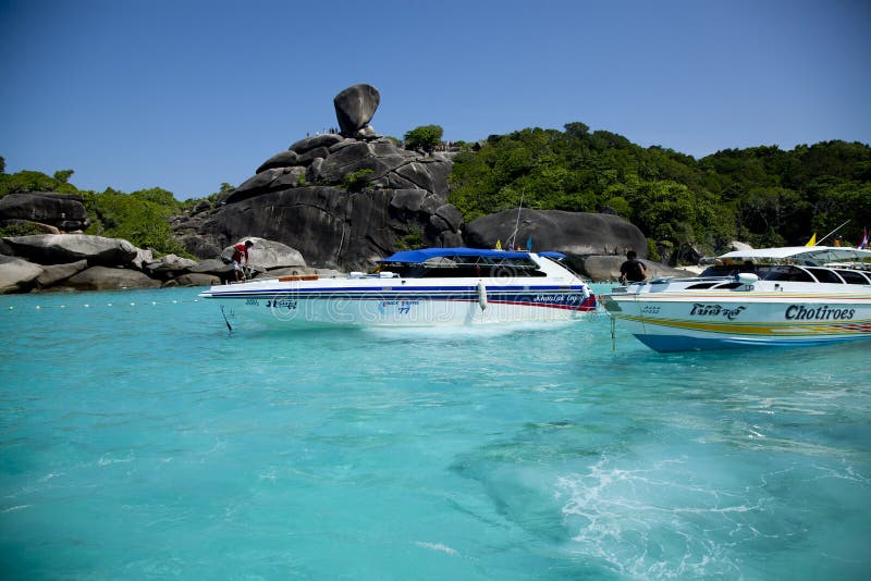 Similan islands editorial image. Image of tourism, cruise - 65082530