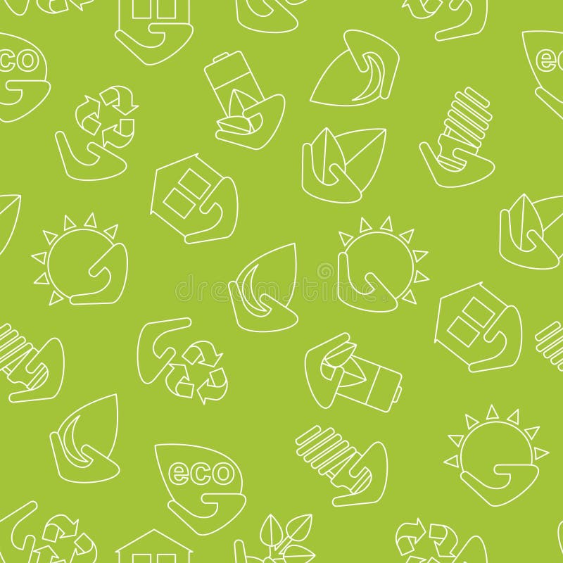 Eco Pattern Simless Stock Illustrations – 7 Eco Pattern Simless Stock ...