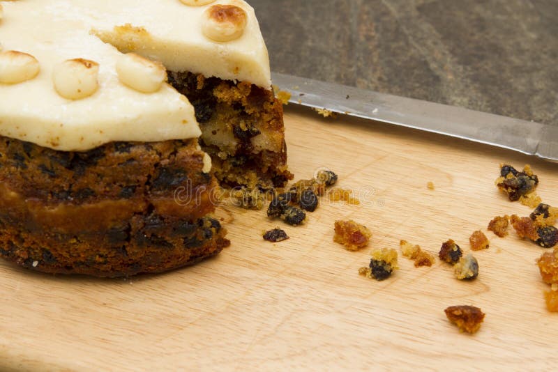 Simnel cake stock photo. Image of ingredient, cookery - 63049108