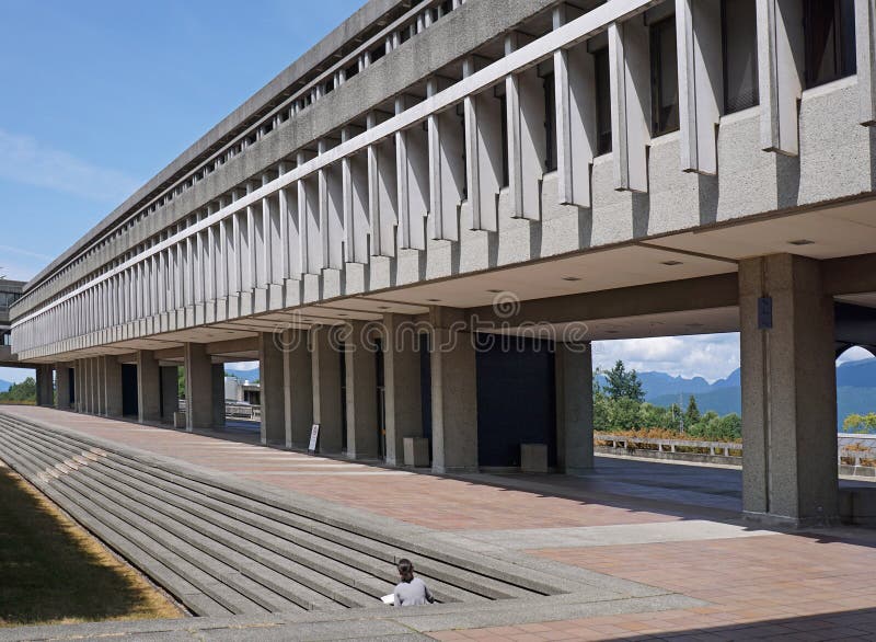 Simon Fraser University in Vancouver, BC, Canada Editorial Photo ...