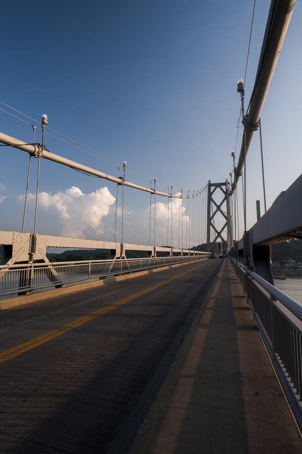 Simon Kenton Bridge - O Rio Ohio Foto de Stock - Imagem de simon, ohio ...