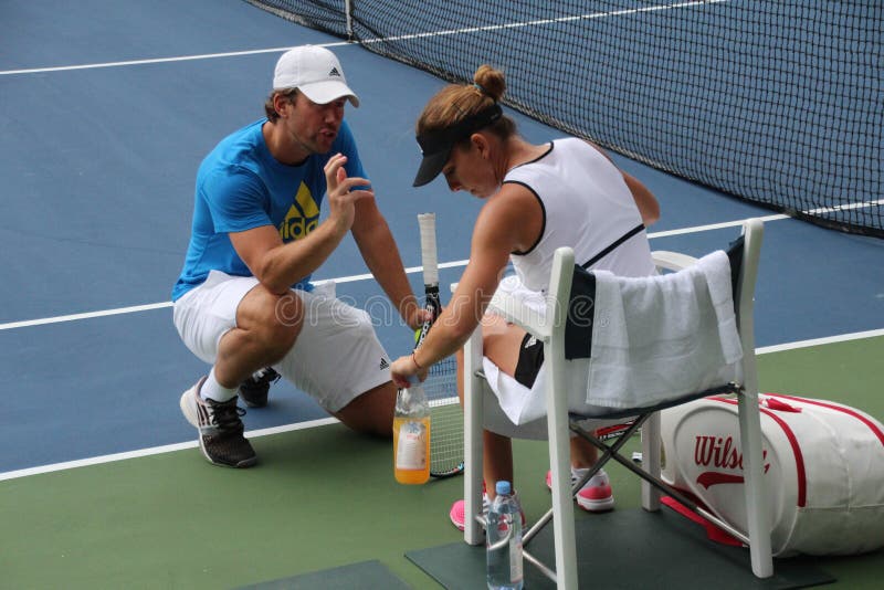 Simona Halep editorial photo. Image of event, practice - 43970781