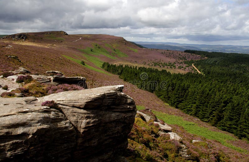 Simonside Hills Northumberland Stock Photo - Image of landscape, hills ...