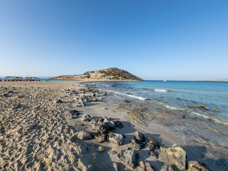 Simos Beach stock photo. Image of mediterranean, enjoy - 2993436