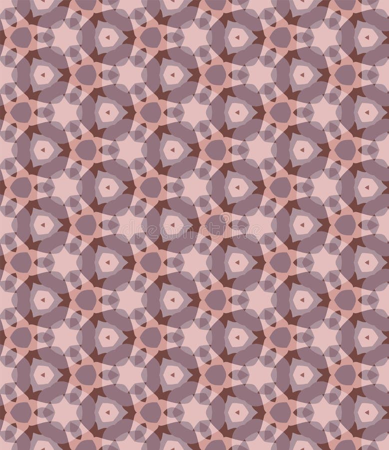 Simple Abstract Airy Seamless Pattern, Shades of Desaturated Red, Dark ...