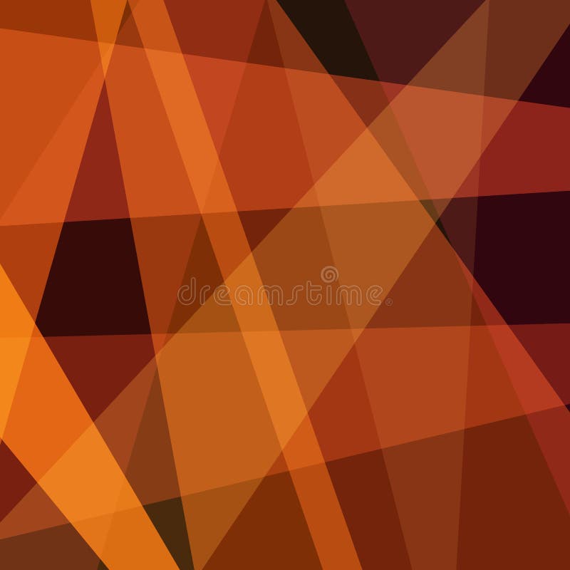 Simple Abstract Background Brown Triangles Stock Vector - Illustration ...