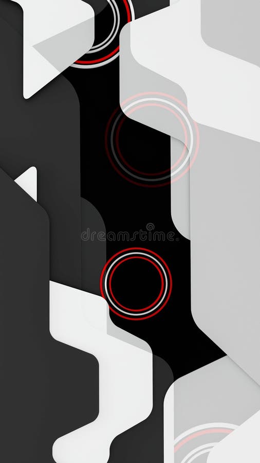 Simple Abstract Background Image of Corners and Circles Stock ...