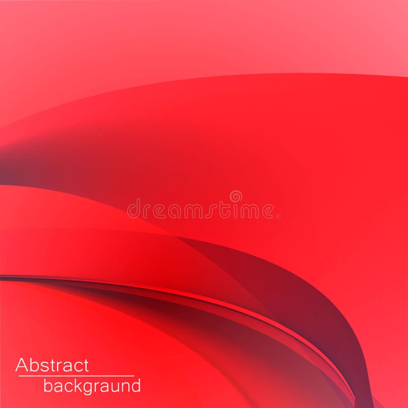 Simple Abstract Background. Modern, Smooth Lines, Pleasant Colors ...