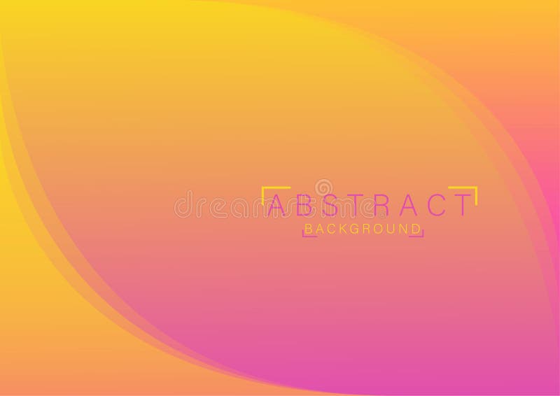 Simple Abstract Background Runded Curve Vector Illustration Stock ...