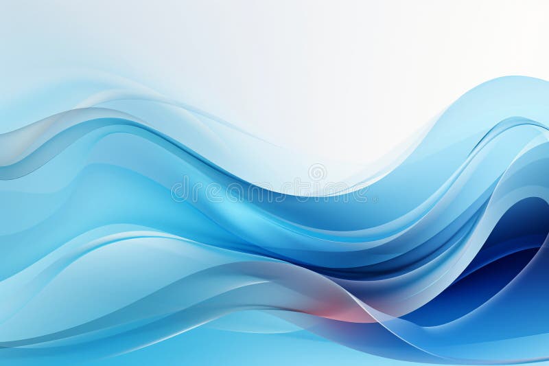 Simple Abstract Blue Thumbnail Background. Generative AI Stock ...