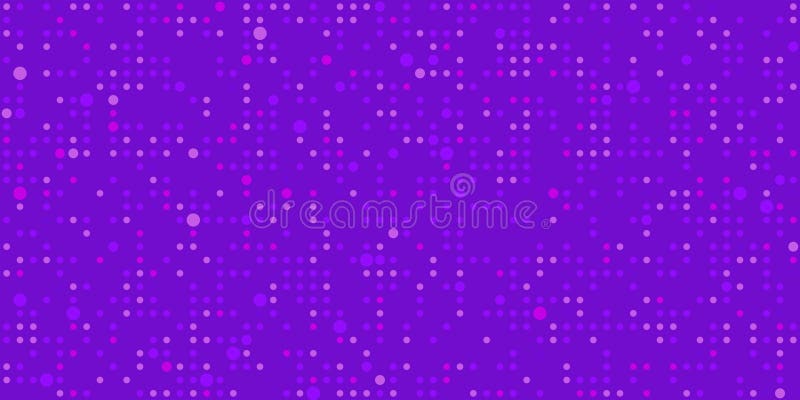 Simple Abstract Blue Violet Background with a Lot of Round Elements ...