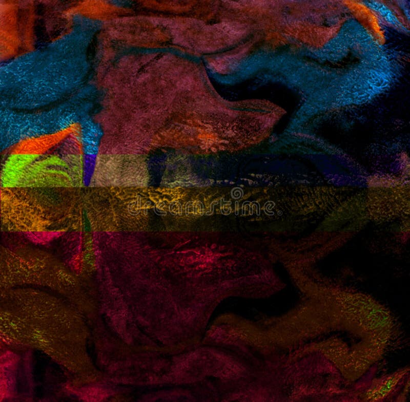 Simple Abstract Boho Watercolor Background with Hand-painted Texture ...